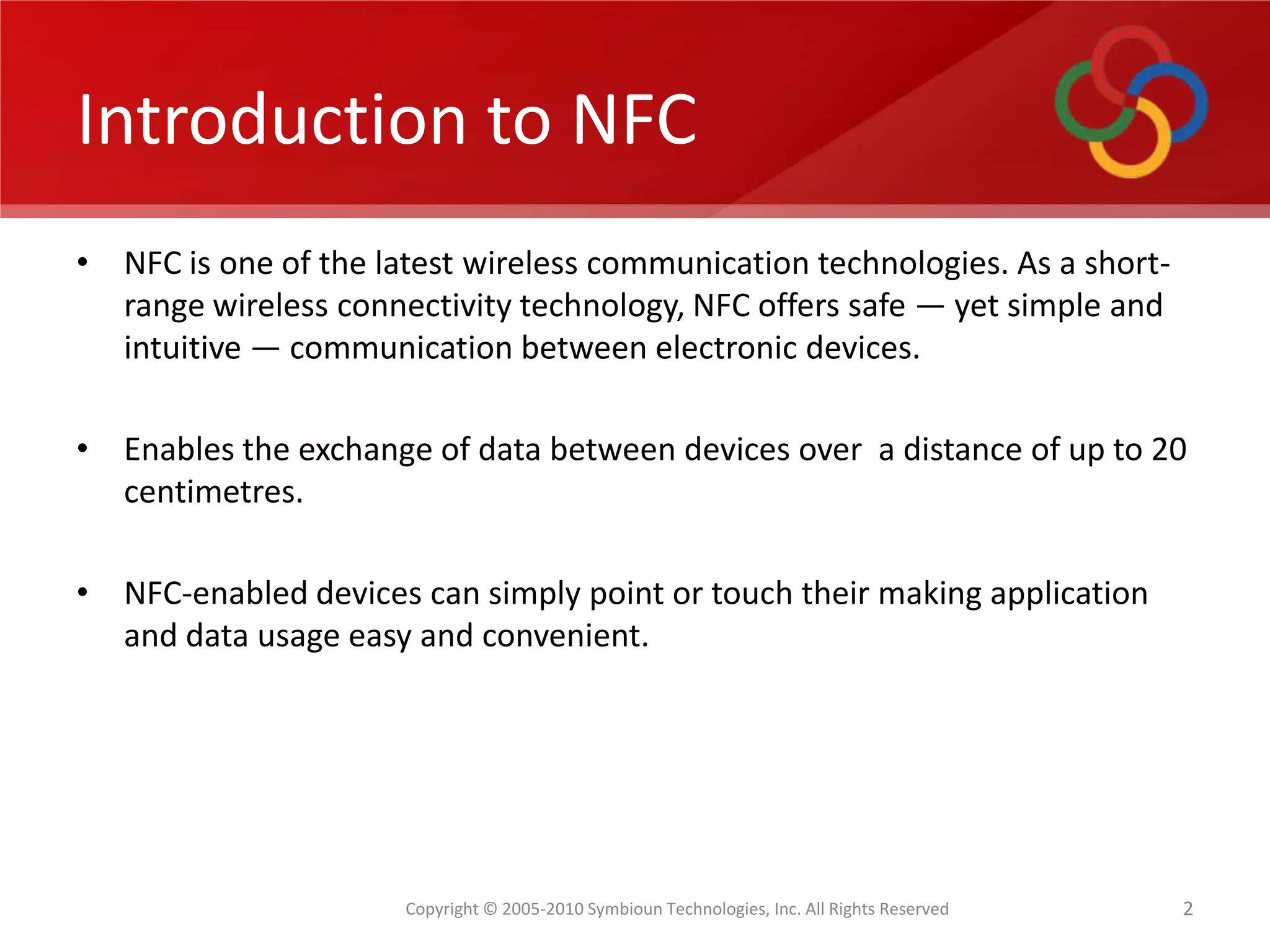 Nfc technology ppt | PPTX