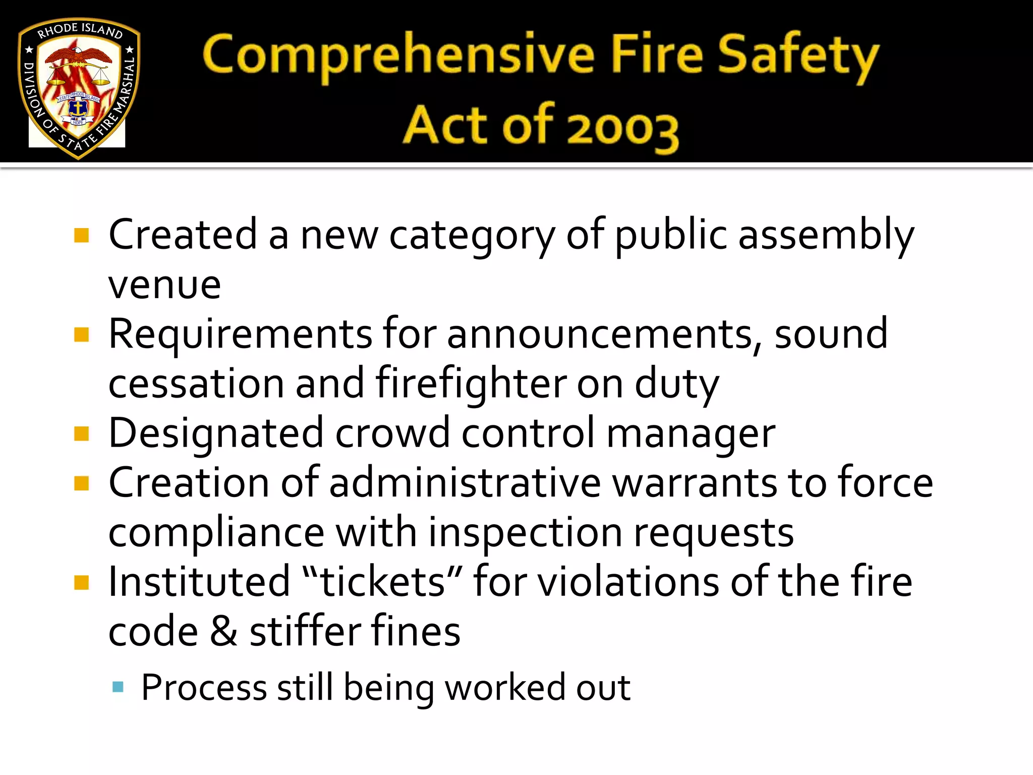 Fire Officer Detail Training Program | PPSX