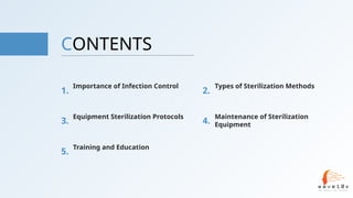 Infection Control and Hygiene, Sterilization, and Equipment Maintenance | PPTX