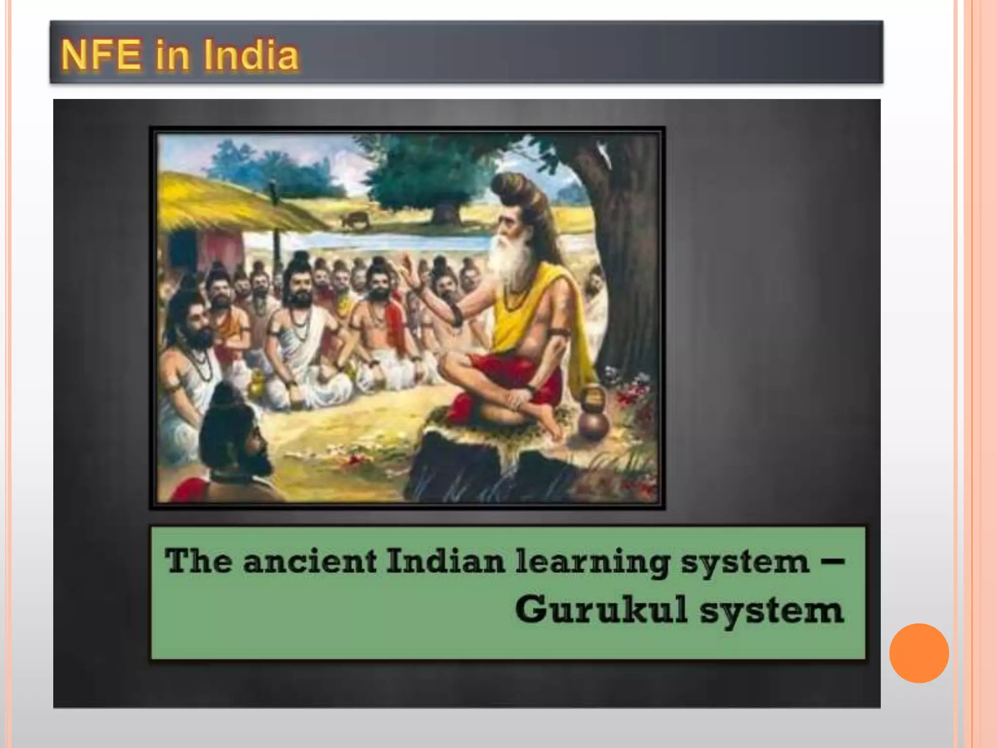 Nfe / Nonformal education in india | PPTX