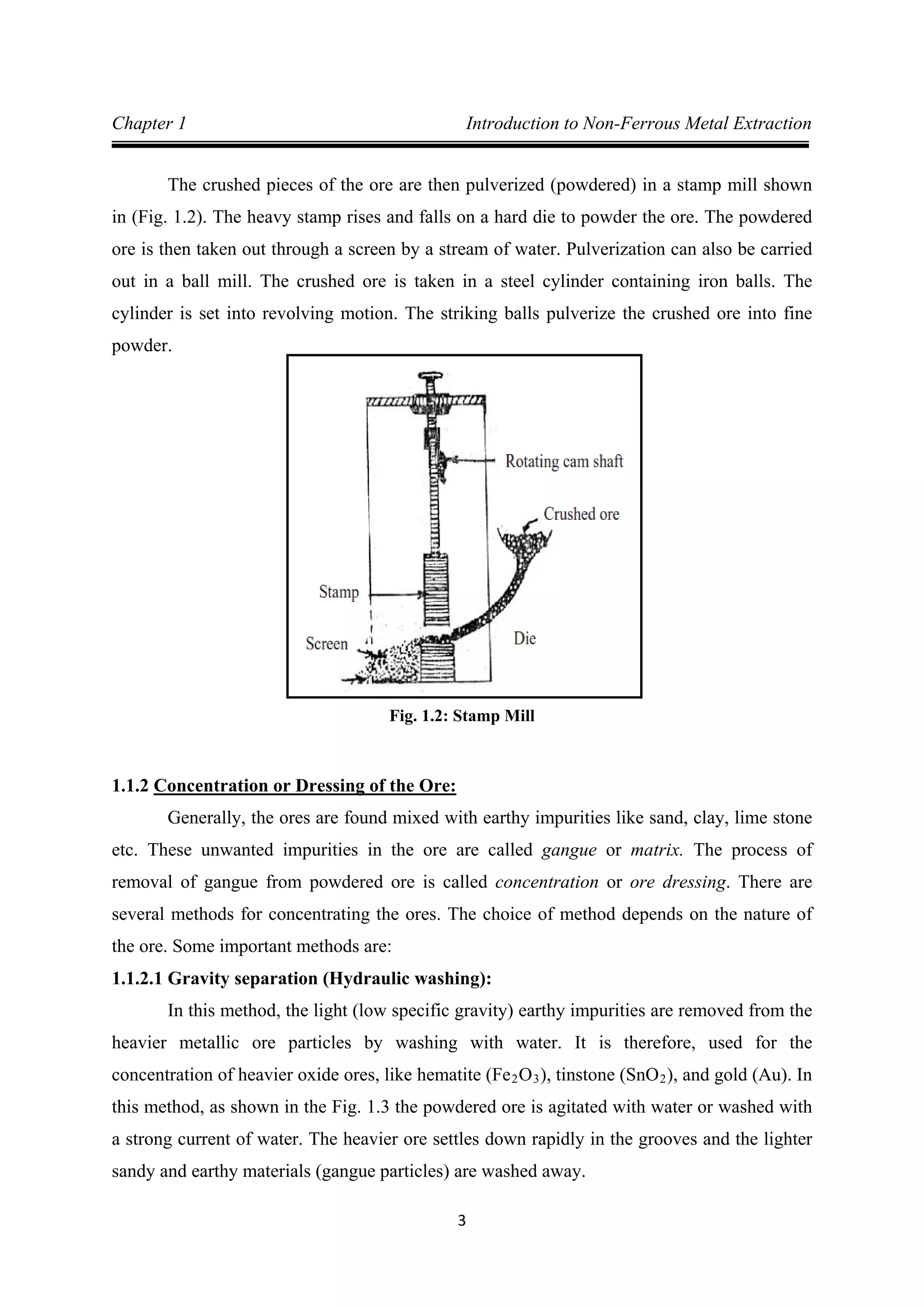 Non ferrous metal extraction | PDF
