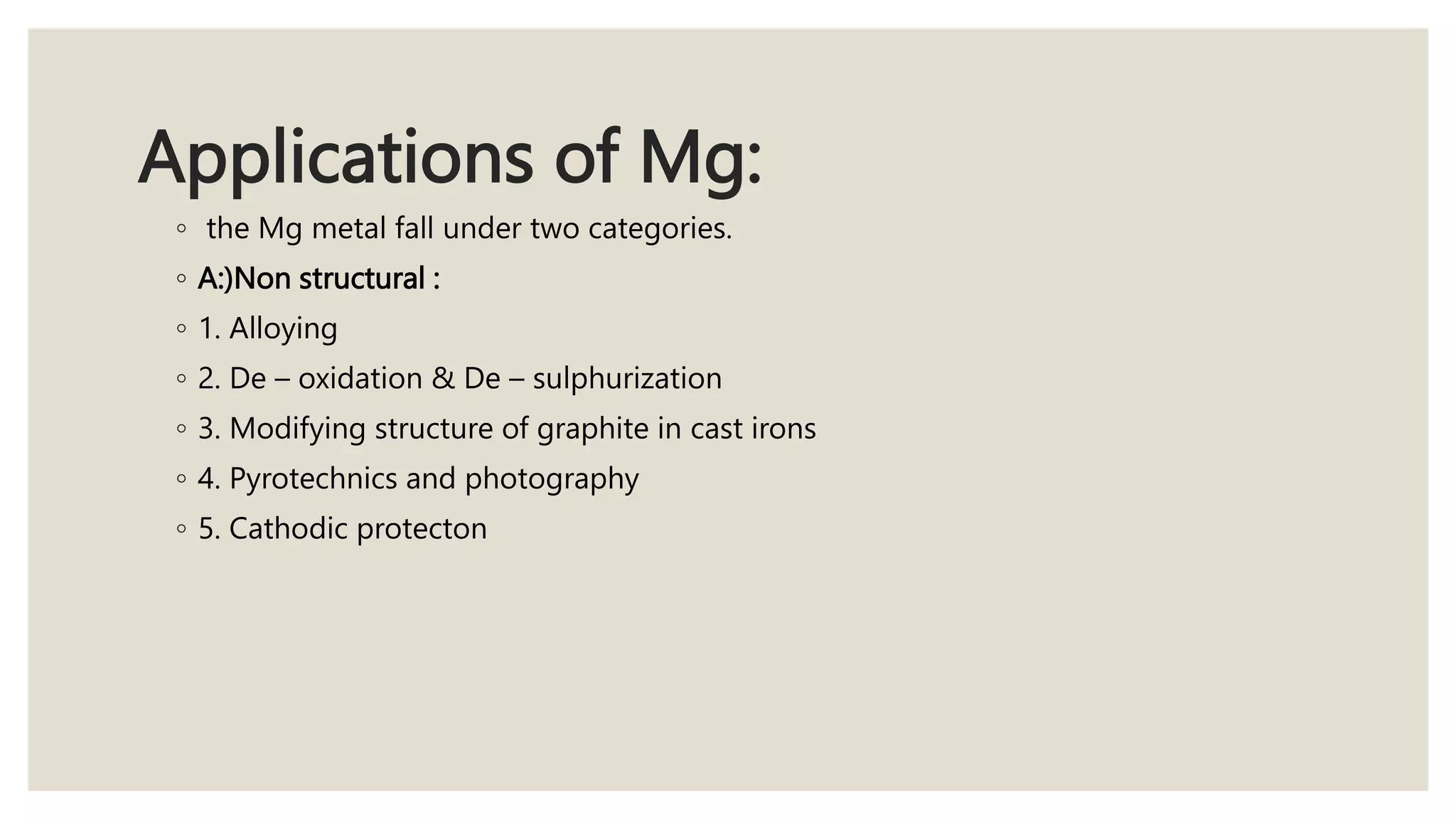 Magnesium extraction | PPTX