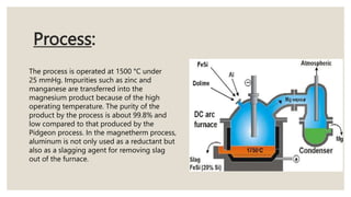 Magnesium extraction | PPTX