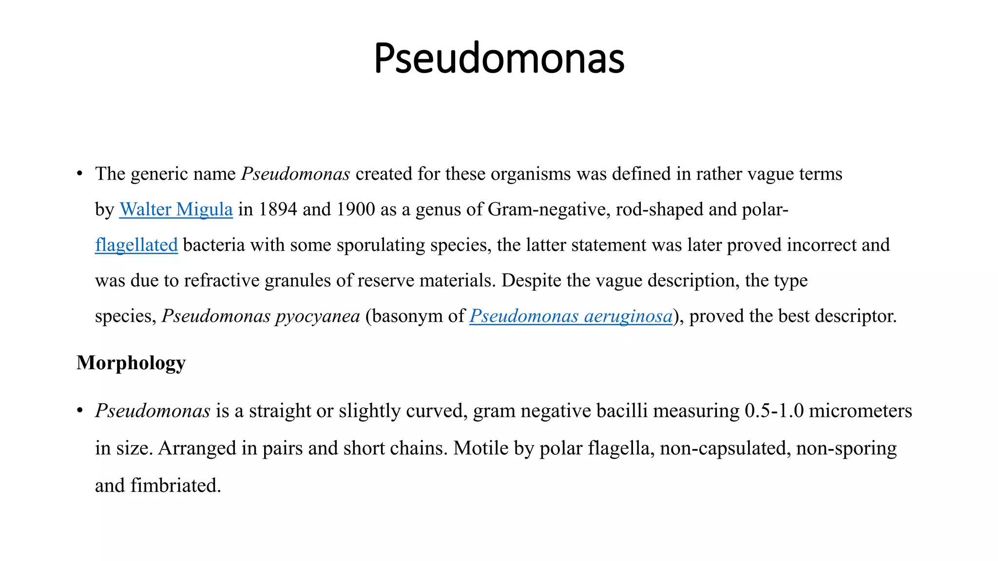 Non-Fermentative Gram negative bacilli | PPTX