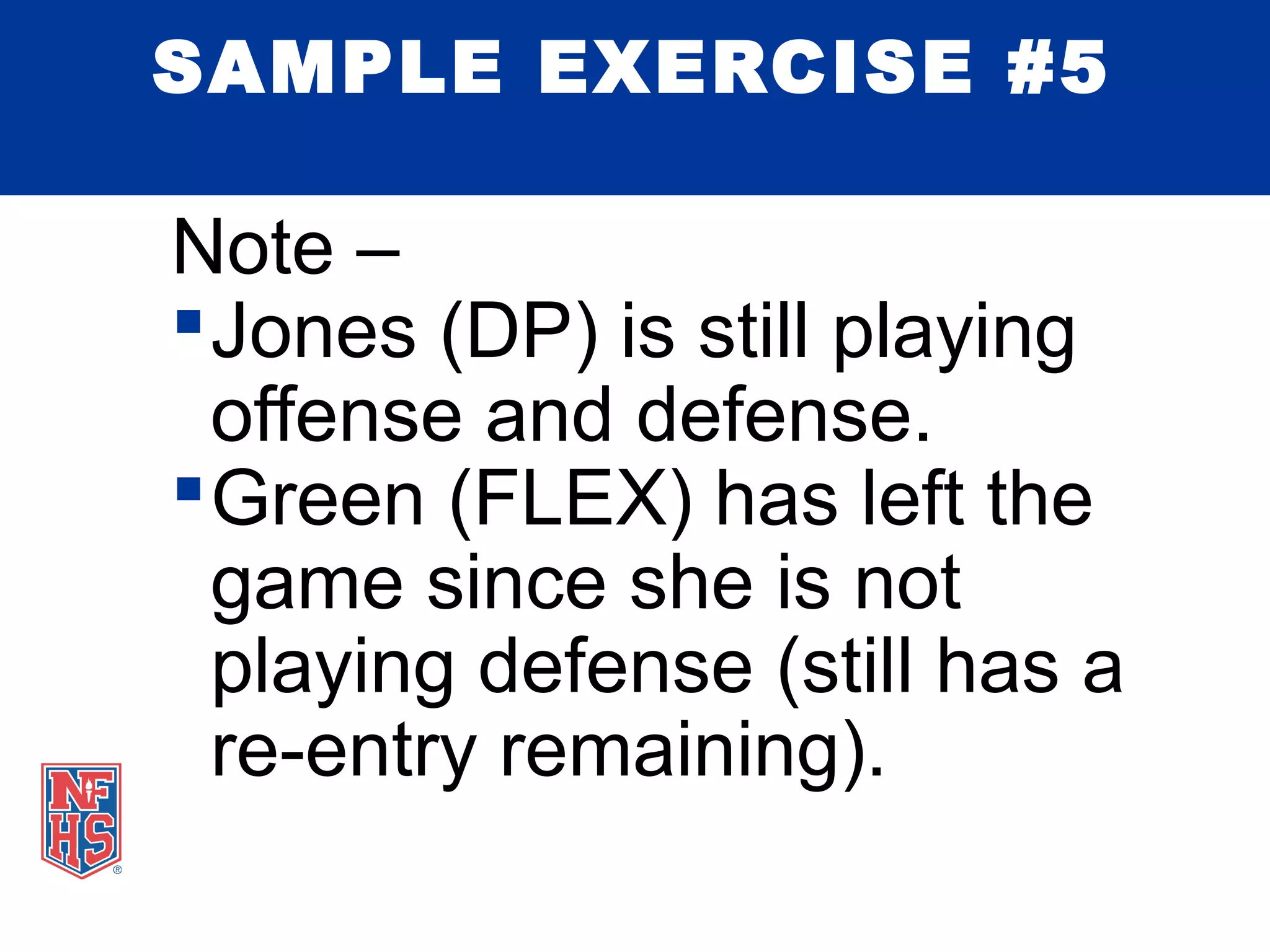 NFHS DP/FLEX Lineup Card | PPT