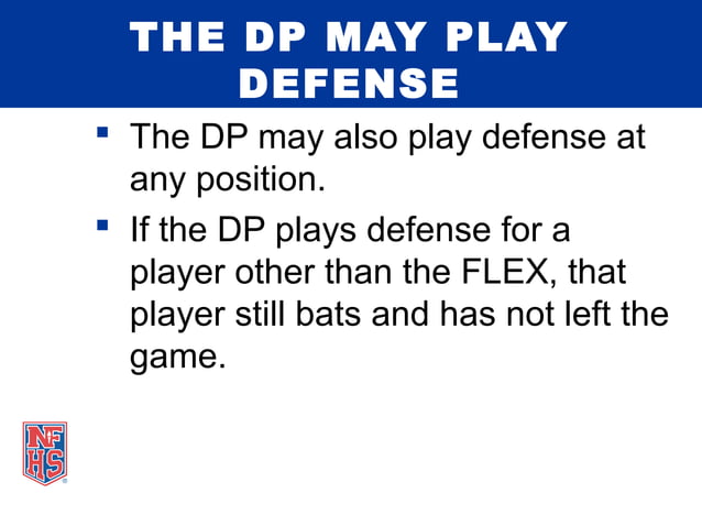 NFHS DP/FLEX Lineup Card | PPT