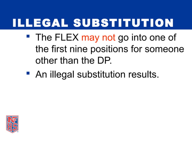 NFHS DP/FLEX Lineup Card | PPT