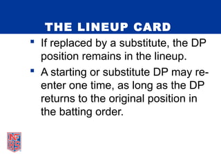 NFHS DP/FLEX Lineup Card | PPT