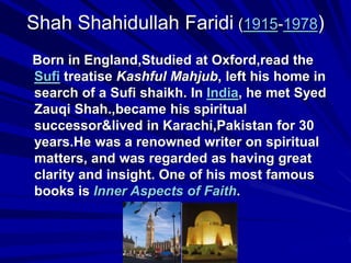 Ahmed Mirza_NIFE_What is Tasawwuf-Sufism.ppt