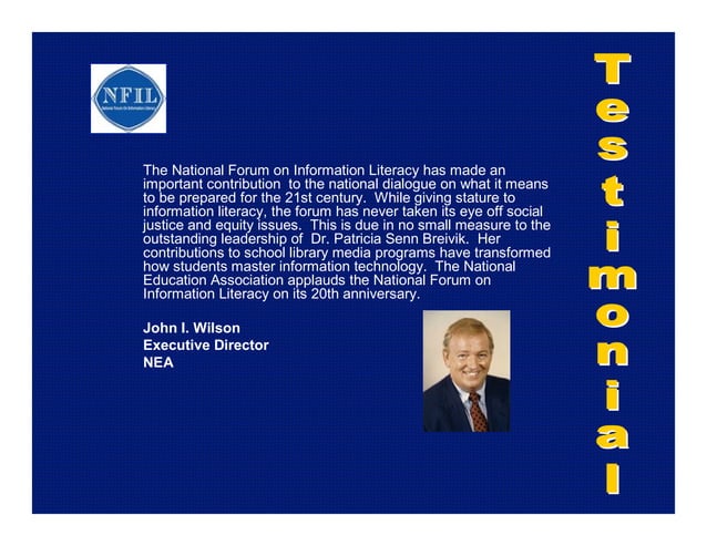 NFIL Testimonials | PPT