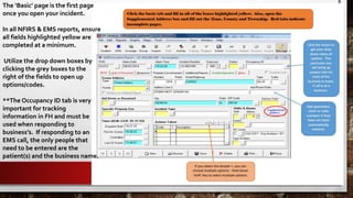 NFIRS Tutorial | PPTX