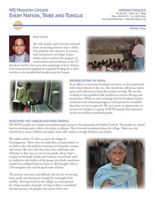 Reaching the Koya People With the Good News of the Gospel | PDF