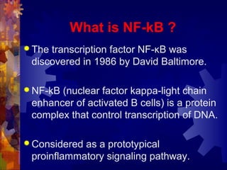 "NF-kB " Pathway: Nuclear Factor Kappa Beta | PPT