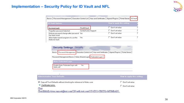 Open Mic "Notes Federated Login" | PPT