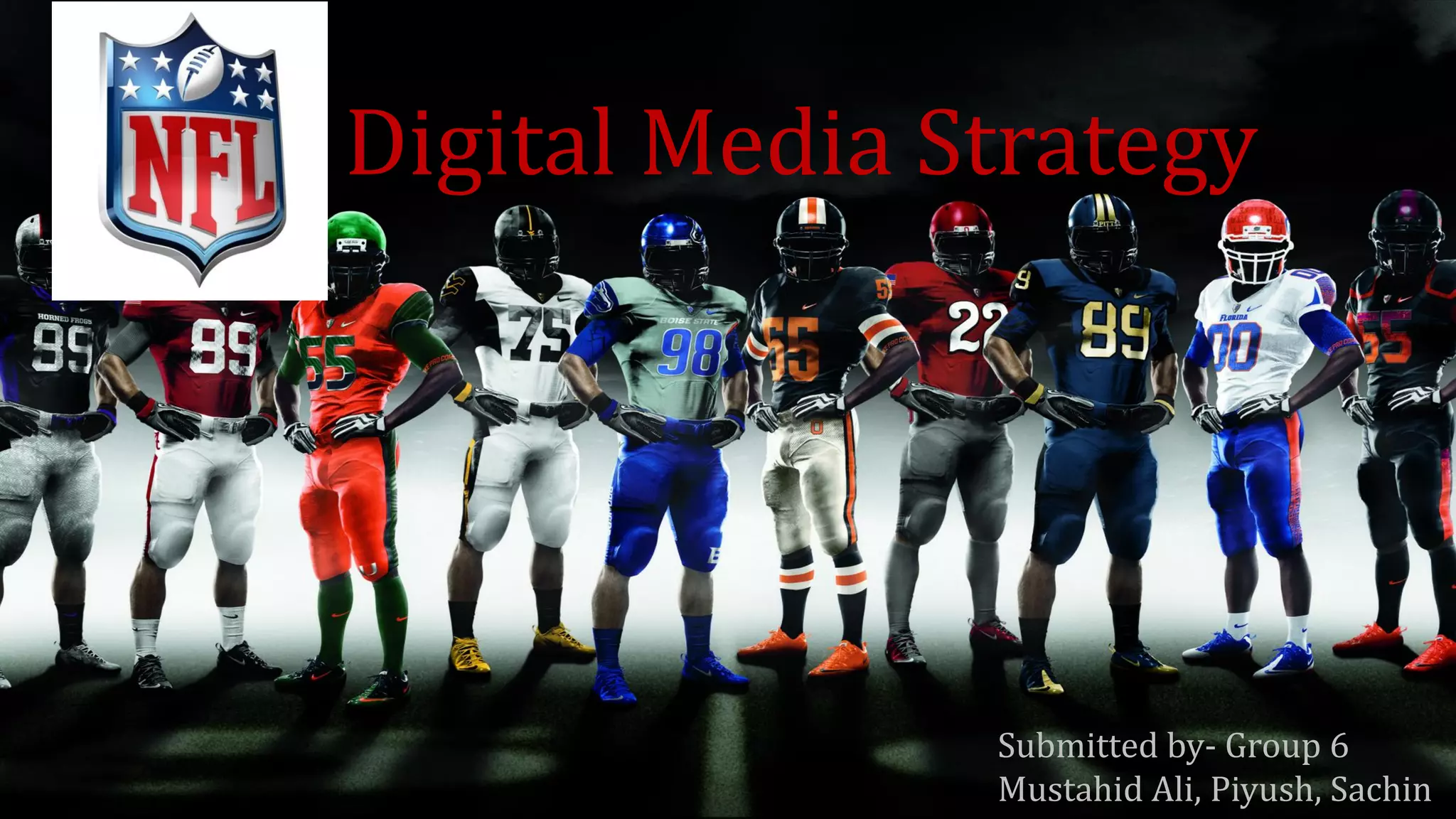 Nfl case-digital media strategy presentation | PDF