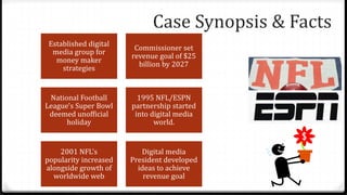 Nfl case-digital media strategy presentation | PDF