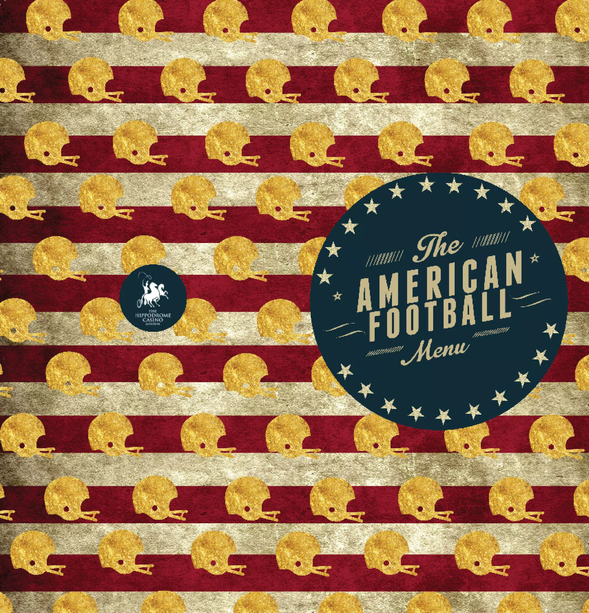 The American Football Menu | The Hippodrome | PDF