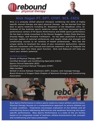 NFL COMBINE TRAINING BROCHURE | PDF