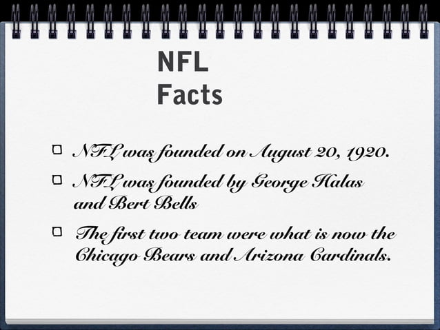 NFL Facts | PPT