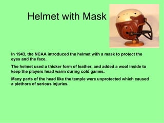 Nfl football helmets | PPT