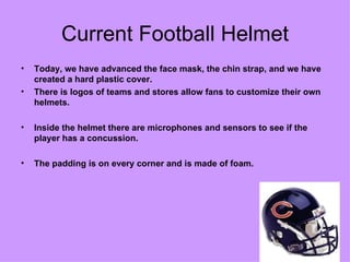 Nfl football helmets | PPT