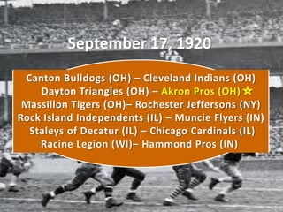 Nfl football history_01182014 | PDF