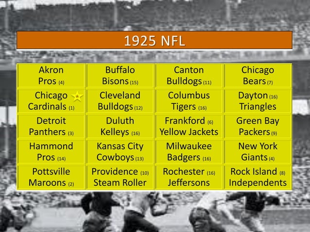 Nfl football history_01182014 | PDF