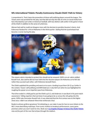 NFL Games Chiefs Prepare for Defining Season.docx
