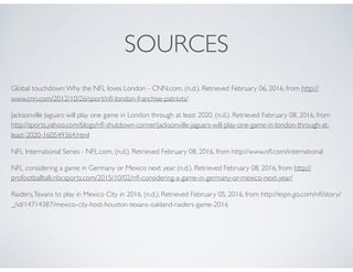 NFL Globalization | PPT
