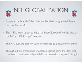 NFL Globalization | PPT