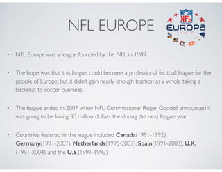 NFL Globalization | PPT