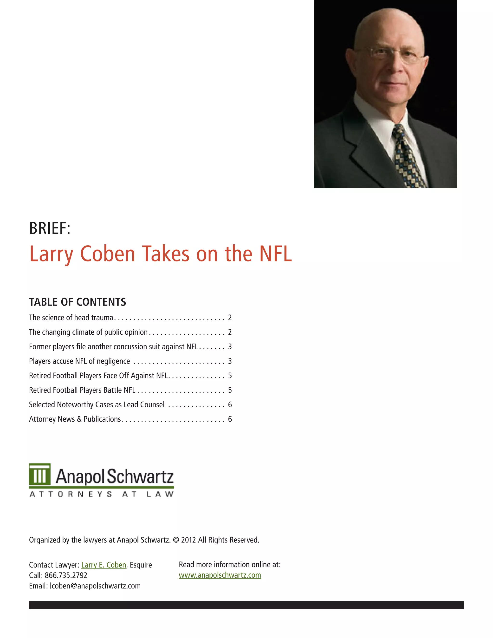 NFL Lawsuits | PDF