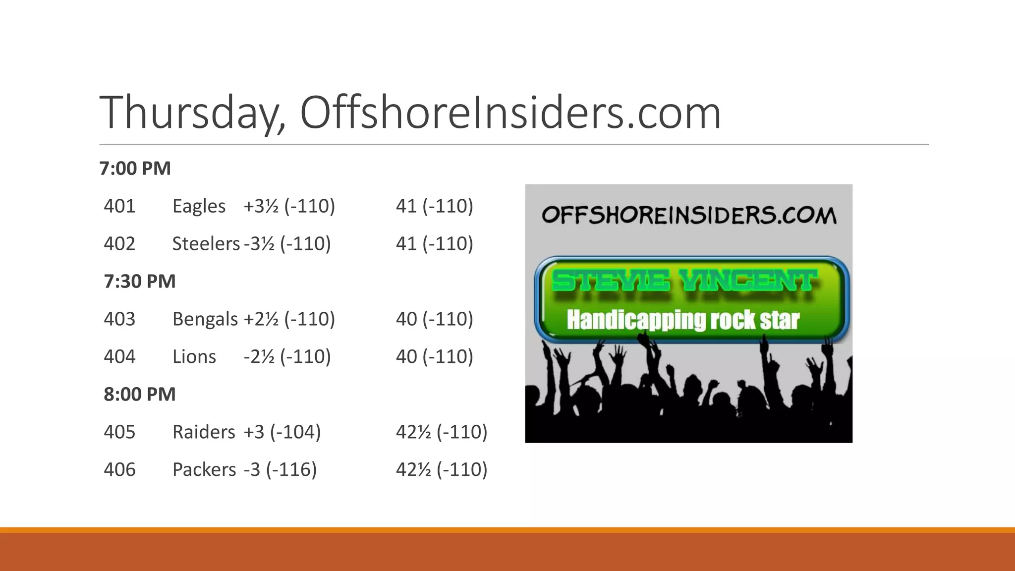 Nfl odds preseason week 2 | PPT | Free Download