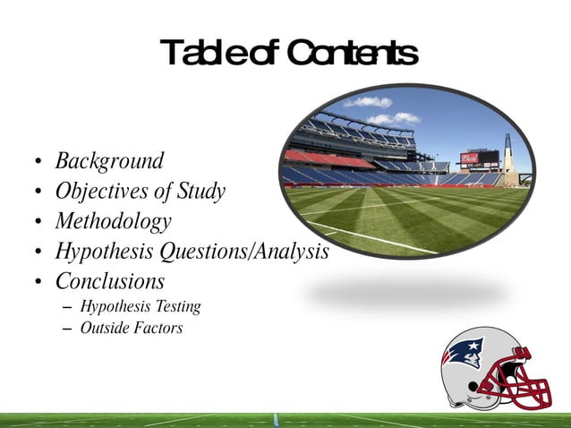 NFL Market Research | PPT
