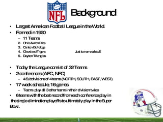 NFL Market Research | PPT | Free Download