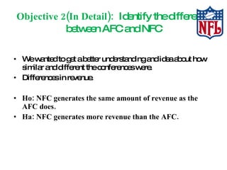 NFL Market Research | PPT