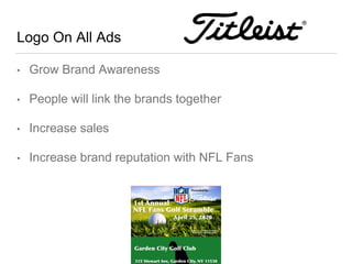 NFL Sponsorship Proposal | PPTX | Golf | Sports