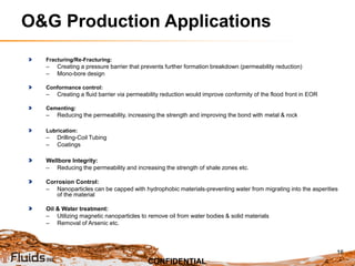 nFluids Nanoparticle Technology Additives for Drilling Fluids & Oil ...