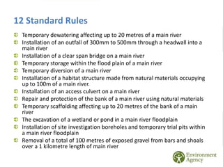 Environment Agency Permitting’ Paul Williams (Permitting lead officer ...