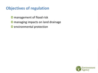 Environment Agency Permitting’ Paul Williams (Permitting lead officer ...