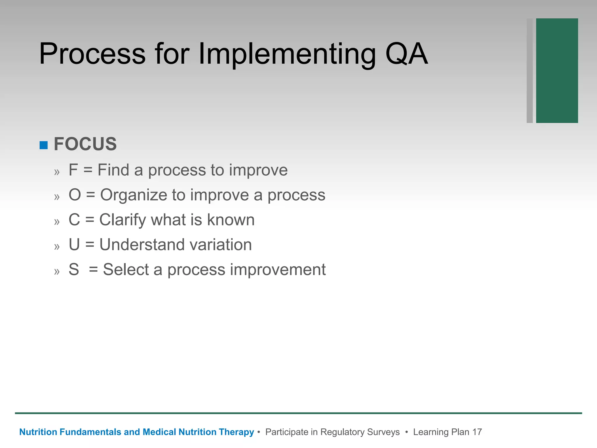 NFMNT Chapter 17 Participate in Regulatory Surveys | PPTX