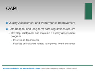 NFMNT Chapter 17 Participate in Regulatory Surveys | PPTX