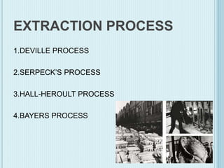 aluminium extraction | PPTX | Geology | Science