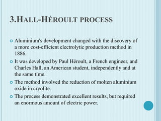 aluminium extraction | PPTX