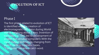 Information and communication technology | PPTX