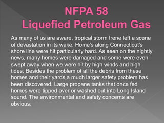 Nfpa.58.2004 chapter 05 | PPTX