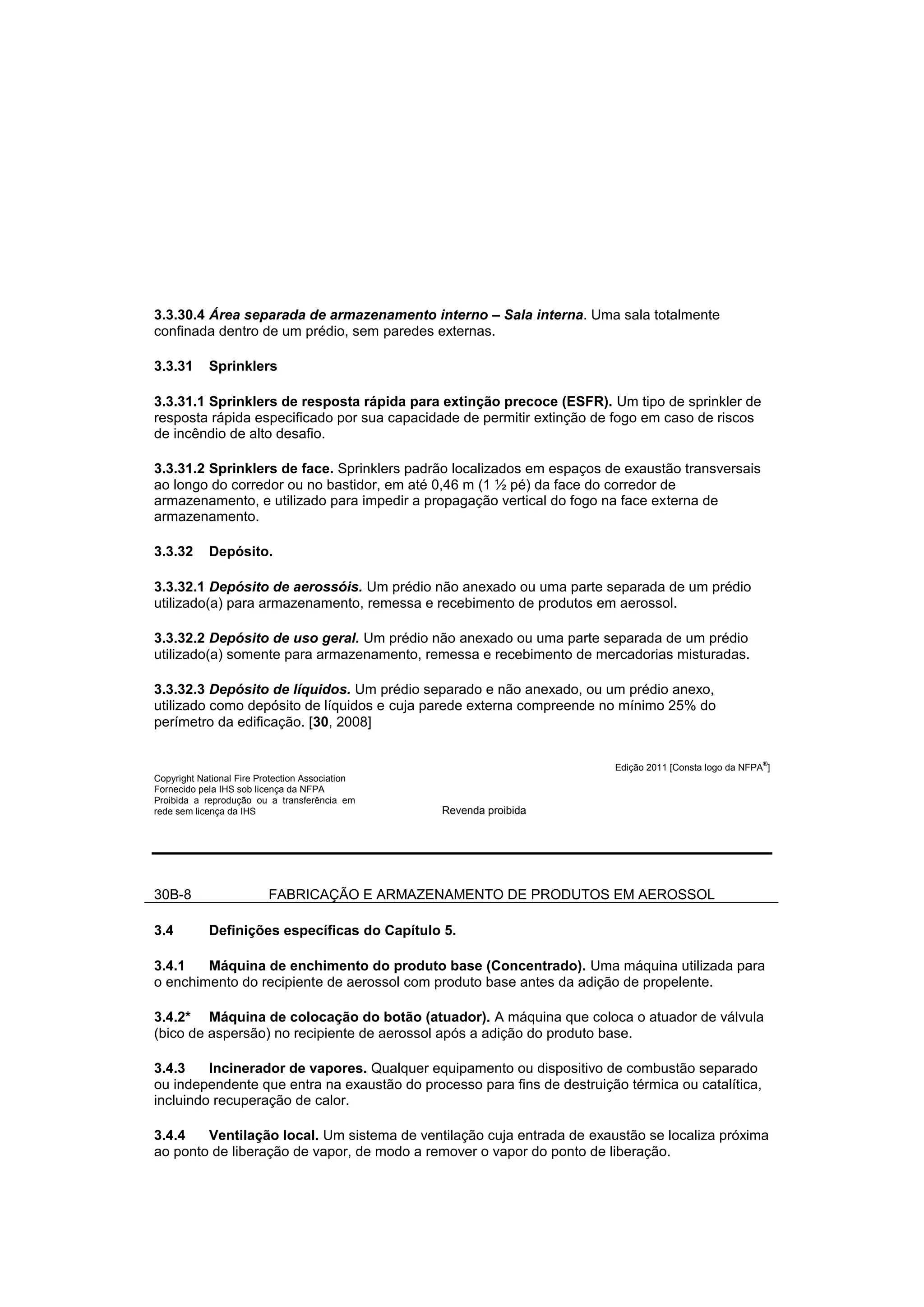 Nfpa 30 b-aerosol-portugues-pdf | PDF