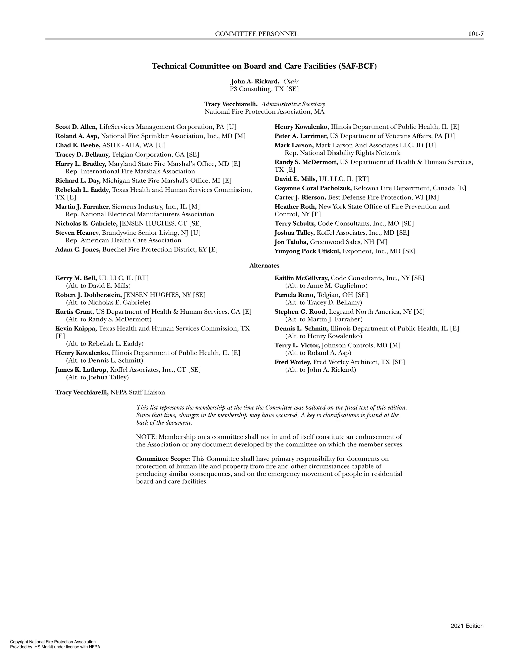 NFPA_101_2021.pdf norma USA seguridad humana | PDF