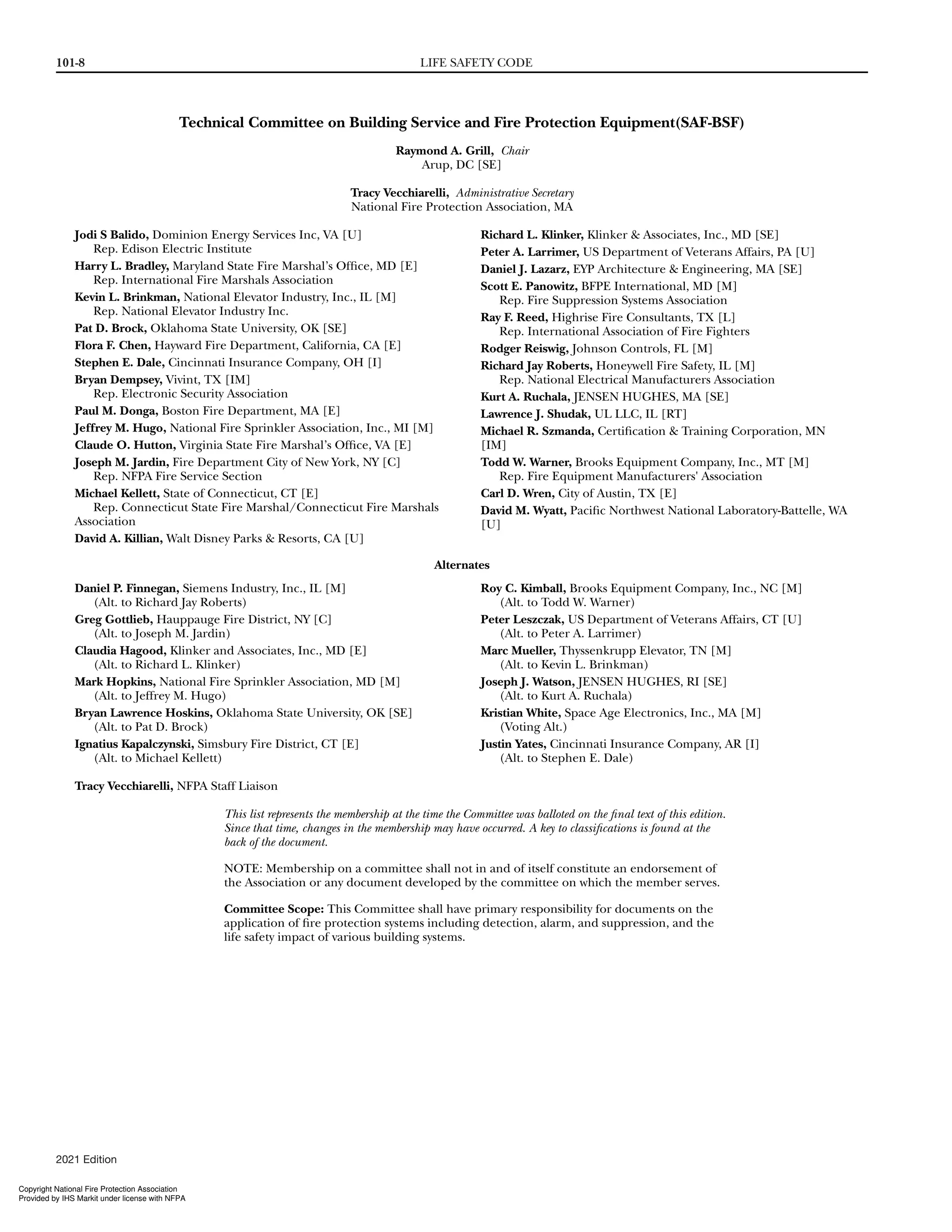 NFPA_101_2021.pdf norma USA seguridad humana | PDF