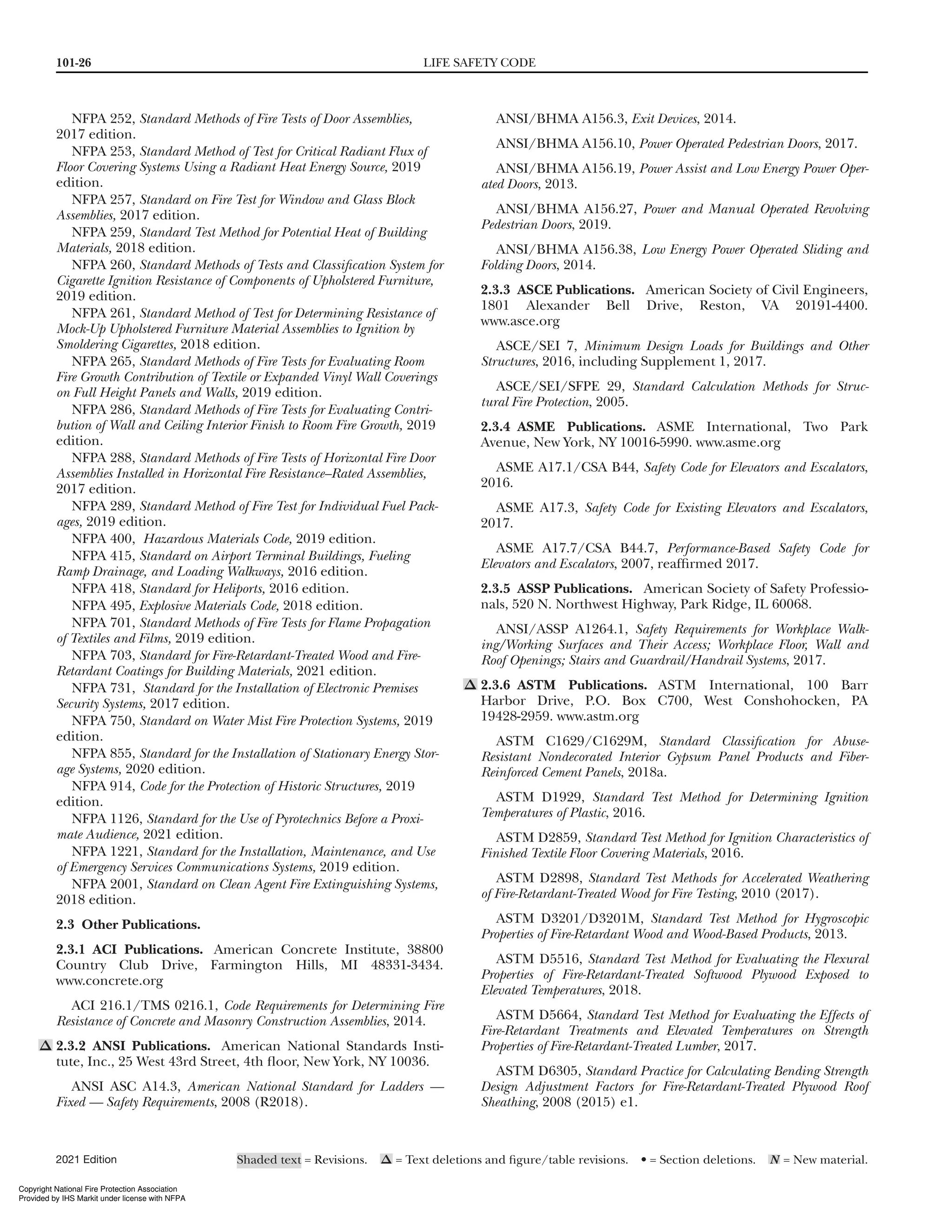 NFPA_101_2021.pdf norma USA seguridad humana | PDF